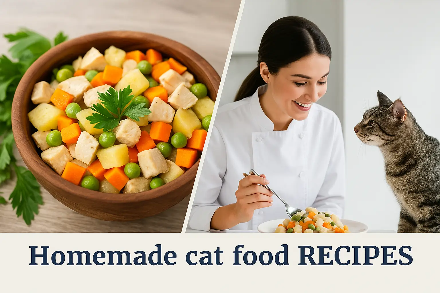 Homemade cat food recipes - 7 best easy and nutritious meals